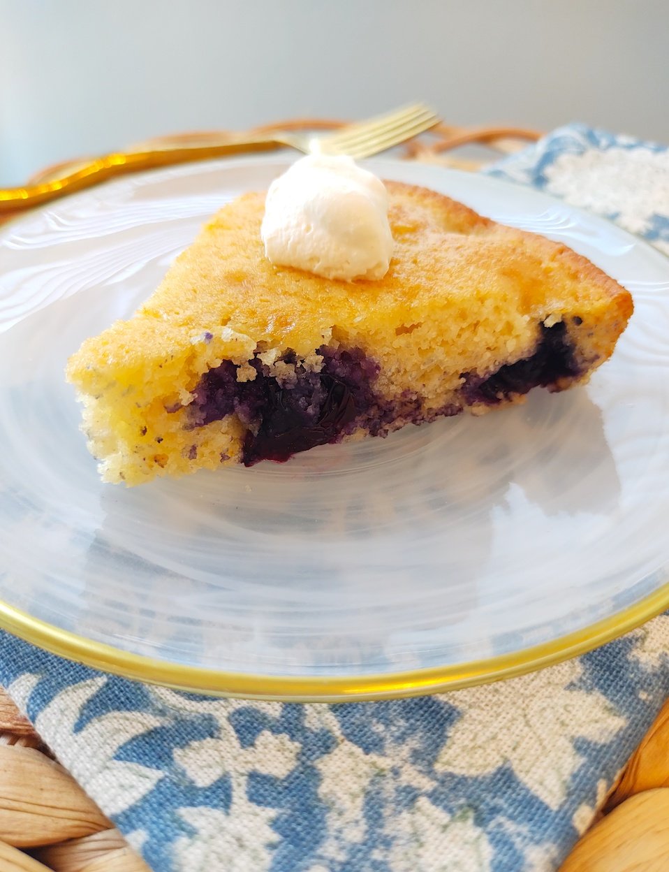 Ricotta Cake with Blueberries (or Pear) - Vanguard of Hollywood