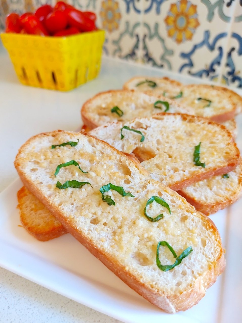 Garlic Rubbed Ciabatta Crisps - Vanguard of Hollywood