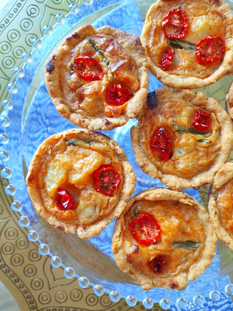 Savory Mini Pies with Potato & Asparagus - Vanguard of Hollywood