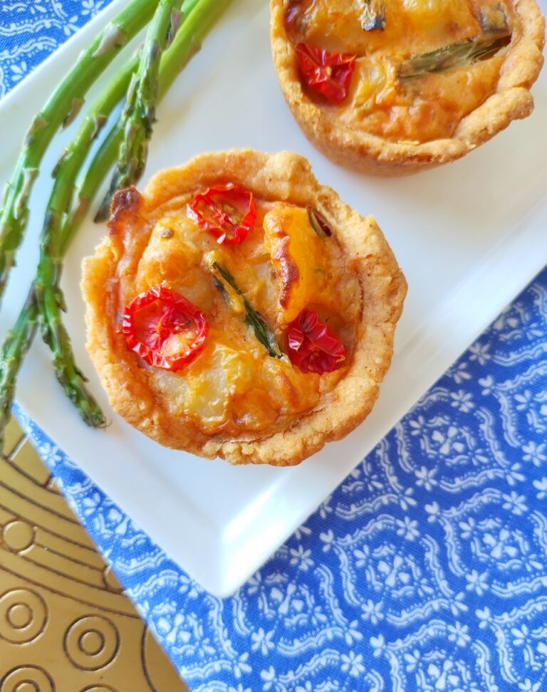 Savory Mini Pies with Potato & Asparagus - Vanguard of Hollywood