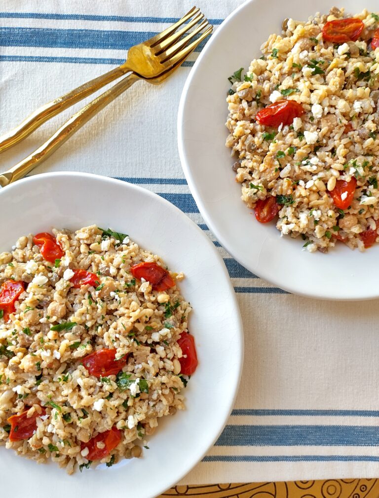 Mediterranean Brown Rice Bowl - Vanguard of Hollywood