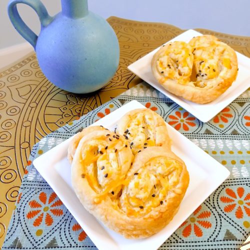 Savory Palmiers with Creamy Jalapeno Filling - Vanguard of Hollywood