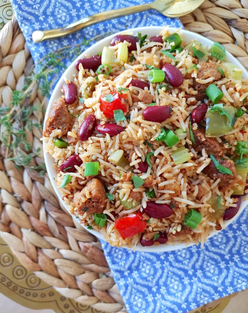 Louis' Vegan Red Beans and Rice - Vanguard of Hollywood