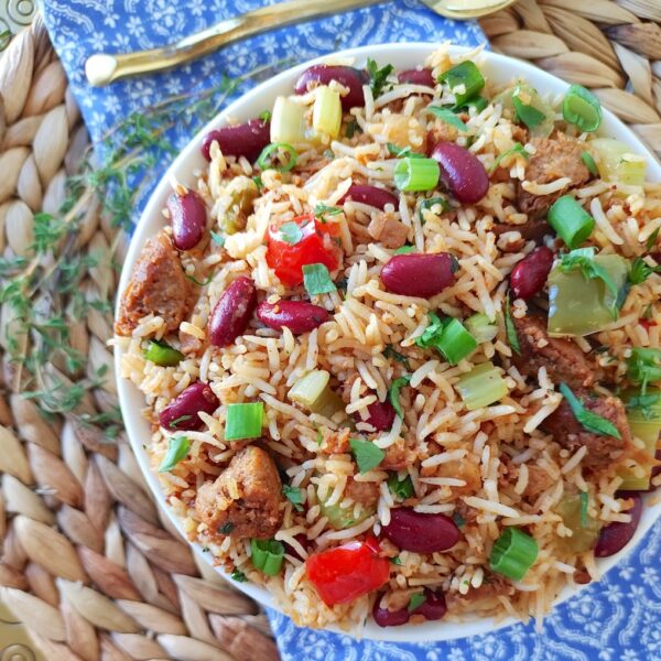 Louis' Vegan Red Beans and Rice - Vanguard of Hollywood