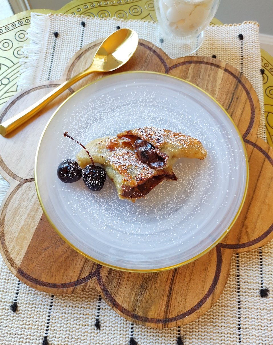 Sweet Piroshki with Amarena Cherries & Nutella - Vanguard of Hollywood